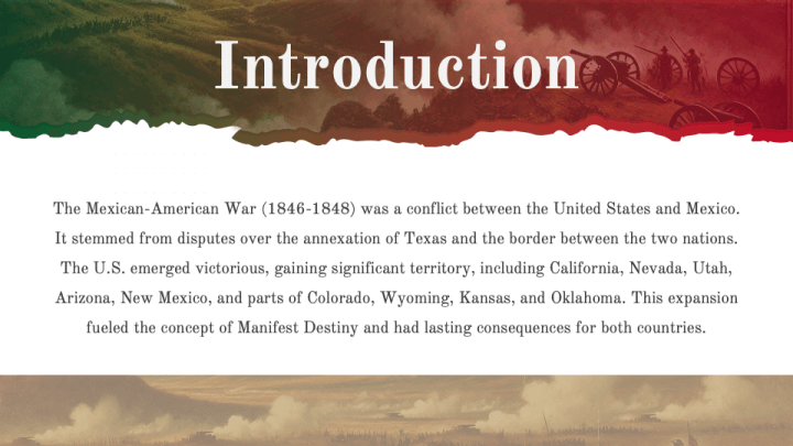 Free - Mexican-American War Theme for PowerPoint and Google Slides ...