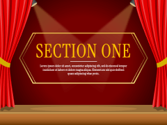 Free - Stage Background Presentation Theme for PowerPoint and Google Slides