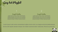 Free - Cute Panda Presentation Theme for PowerPoint and Google Slides ...