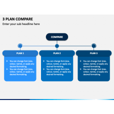 PowerPoint Compare 3 Items