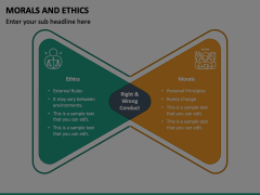 Morals and Ethics PowerPoint and Google Slides Template - PPT Slides