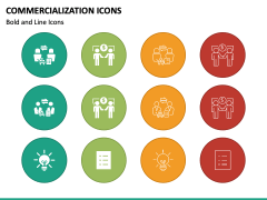 Commercialization Icons for PowerPoint and Google Slides - PPT Slides