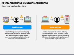 Retail Arbitrage Vs Online Arbitrage PowerPoint and Google Slides ...