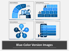 Virtual Workplace PowerPoint and Google Slides Template - PPT Slides