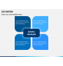 2 by 4 Table Matrix PowerPoint Template - PPT Slides | SketchBubble