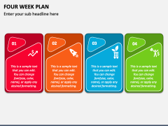 Four Week Plan PowerPoint Presentation Slides - PPT Template