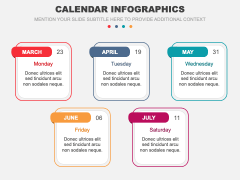 Calendar Infographics for PowerPoint and Google Slides