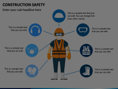 Construction Safety PowerPoint and Google Slides Template - PPT Slides