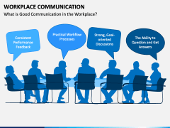 Workplace Communication PowerPoint and Google Slides Template - PPT Slides