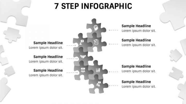 Puzzle Background for PowerPoint and Google Slides - PPT Slides