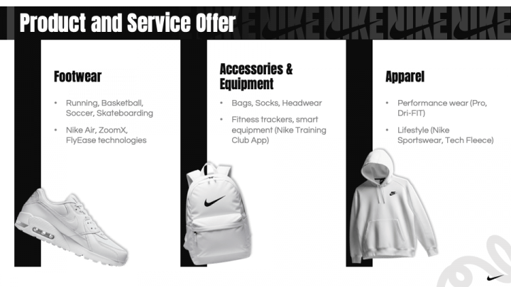 Nike Case Study PowerPoint and Google Slides Template - PPT Slides