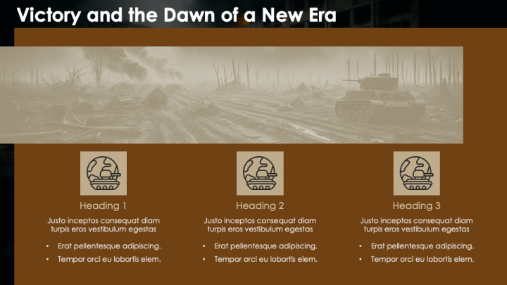 Free - World War Theme for PowerPoint and Google Slides - PPT Slides