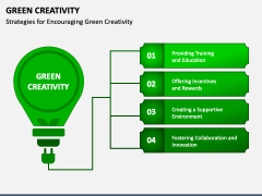 Green Creativity PowerPoint and Google Slides Template - PPT Slides