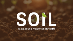 Free - Soil Background Theme for PowerPoint and Google Slides - PPT Slides
