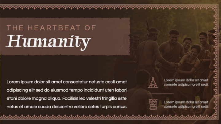Free - Tribal Culture Presentation Theme for PowerPoint and Google ...