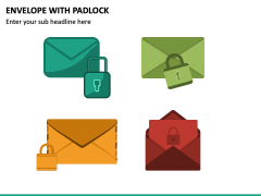 Envelope with Padlock PowerPoint and Google Slides Template - PPT Slides
