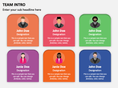 Free Team Intro PowerPoint and Google Slides Template - PPT Slides