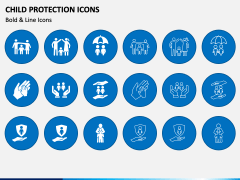 Child Protection Icons for PowerPoint and Google Slides - PPT Slides