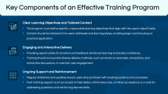 End-User Training PowerPoint and Google Slides Template - PPT Slides