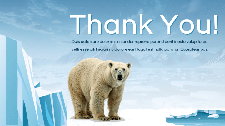 Free - Polar Bears Theme for PowerPoint and Google Slides - PPT Slides