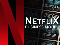 Netflix Business Model PowerPoint and Google Slides Template - PPT Slides