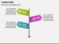 3 Directions for PowerPoint and Google Slides - PPT Slides