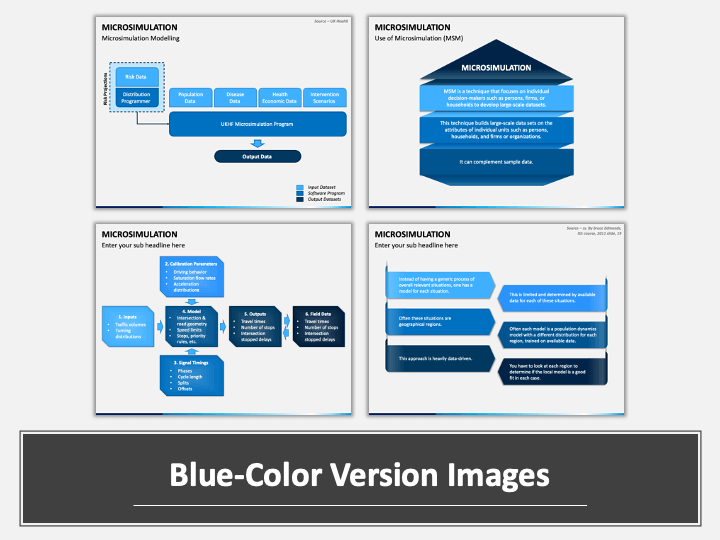 Microsimulation PowerPoint and Google Slides Template - PPT Slides