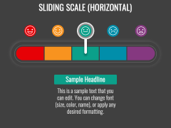 Animated Horizontal Sliding Scale PowerPoint and Google Slides Template ...