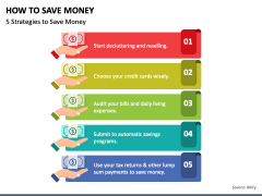 How to Save Money PowerPoint and Google Slides Template - PPT Slides