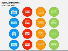 Keyboard Icons for PowerPoint and Google Slides - PPT Slides