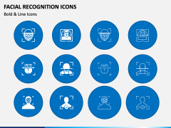 Facial Recognition Icons for PowerPoint and Google Slides - PPT Slides