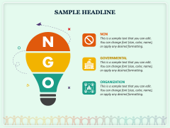 Free - World NGO Day PowerPoint Template and Google Slides Theme