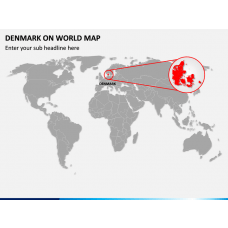 Denmark Map PowerPoint | SketchBubble