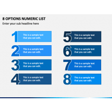 PowerPoint List - 8 Options