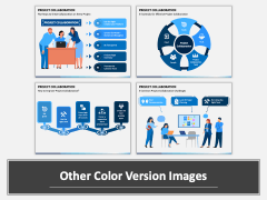 Project Collaboration PowerPoint and Google Slides Template - PPT Slides