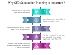 CEO Succession Planning PowerPoint and Google Slides Template - PPT Slides