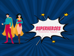 Free - Superheroes Presentation Theme for PowerPoint and Google Slides