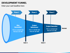 Development Funnel PowerPoint and Google Slides Template - PPT Slides