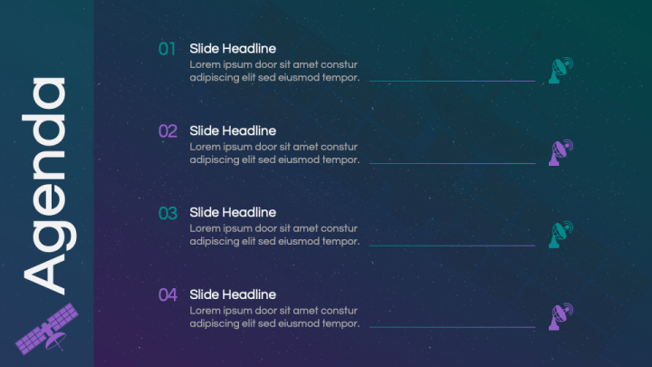 Free - Satellites Presentation Theme for PowerPoint and Google Slides ...