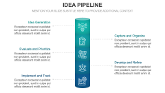 Idea Pipeline PowerPoint and Google Slides Template - PPT Slides