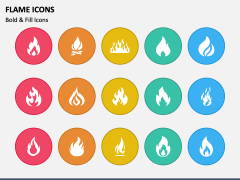Flame Icons for PowerPoint and Google Slides - PPT Slides