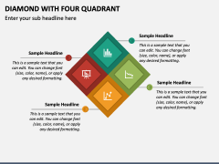 Diamond With Four Quadrant PowerPoint and Google Slides Template - PPT ...