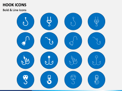Hook Icons for PowerPoint and Google Slides - PPT Slides