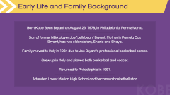 Free - Kobe Bryant PowerPoint and Google Slides Template - PPT Slides