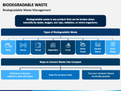 Biodegradable Waste PowerPoint and Google Slides Template - PPT Slides
