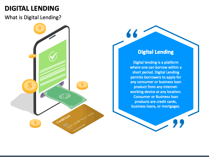 Digital Lending PowerPoint and Google Slides Template - PPT Slides