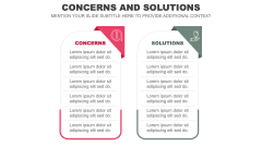 Concerns and Solutions PowerPoint and Google Slides Template - PPT Slides
