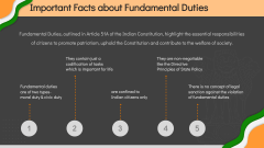Fundamental Duties PowerPoint and Google Slides Template - PPT Slides