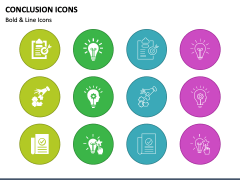 Conclusion Icons for PowerPoint and Google Slides - PPT Slides