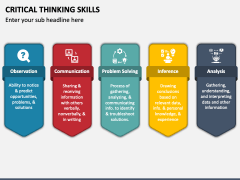 Critical Thinking Skills PowerPoint and Google Slides Template - PPT Slides